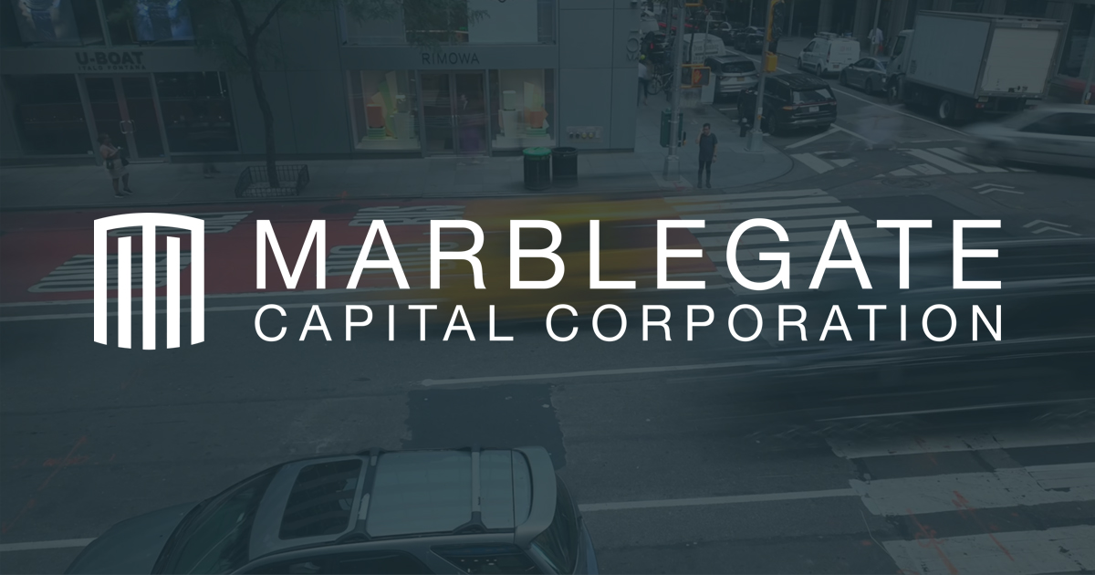 Marblegate Capital Corporation Announces Completion of Business ...